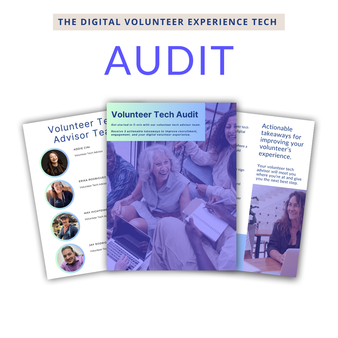 Free Tools: Volunteer Tech Audit Sign Up